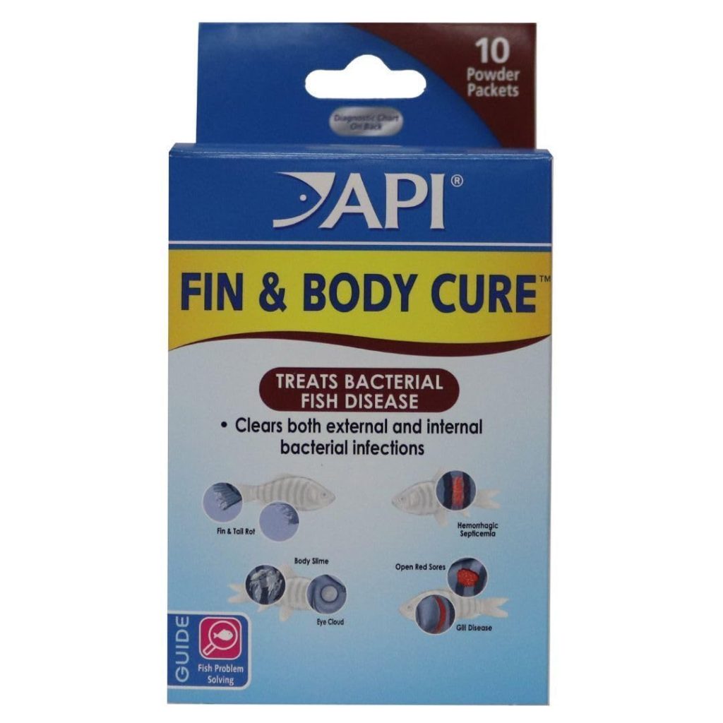 Review of API FIN & BODY CURE: Freshwater Fish Powder Medication 10 ...